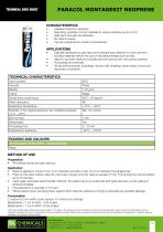 PARACOL MONTAGEKIT NEOPRENE - DL Chemicals - PDF Catalogs | Technical ...