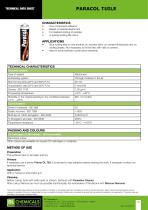 PARACOL TUILE - DL Chemicals - PDF Catalogs | Technical Documentation ...
