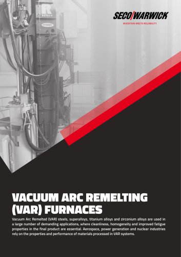 JetCaster - Vacuum Induction Melting Furnace - SECO/WARWICK S.A. - PDF ...