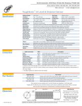 ToughSonic 14 Data Sheet - Senix Corporation - PDF Catalogs | Technical Documentation | Brochure