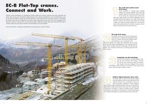 The EC-B Flat-Top cranes - Liebherr Cranes - PDF Catalogs | Technical ...
