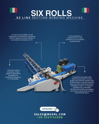 4-roll profile bending machines - MG S.R.L. - PDF Catalogs | Technical ...