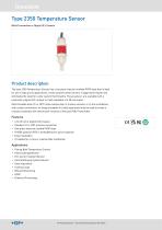 RTD temperature sensor - 2350 - DIVATEC,SL - Pt1000 / threaded / digital