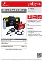 TIG weld pickling and passivating machine - Gala Cleaner BASIC - Gala Gar