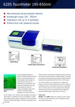 Fluorimeters - Jenway - PDF Catalogs | Technical Documentation | Brochure