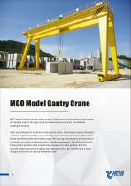MGO Model Double Girder Gantry Crane - Yuantai Crane - PDF Catalogs ...