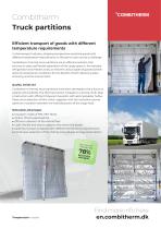 Truck partitions - Combitherm A/S - PDF Catalogs | Technical ...