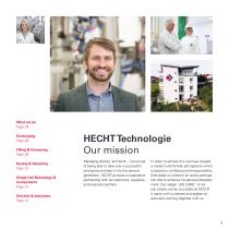 HECHT Brochure Range of Products - Hecht Technologie GmbH - PDF Catalogs | Technical ...