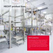 HECHT Brochure Range of Products - Hecht Technologie GmbH - PDF Catalogs | Technical ...