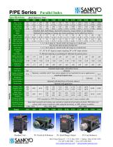 P Series, Parallel Shaft Indexer - Sankyo America - PDF Catalogs ...