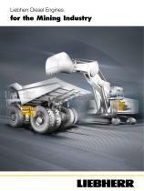 Liebherr Diesel Engines for the Mining Industry - Liebherr Excavators ...