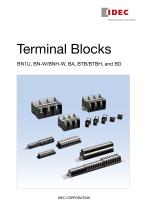 BA Series Terminal Blocks - IDEC USA - PDF Catalogs | Technical ...