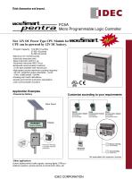 MicroSmart DC12V - IDEC - PDF Catalogs | Technical Documentation | Brochure