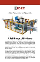product brochure - IDEC - PDF Catalogs | Technical Documentation | Brochure