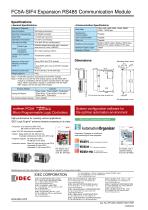 RS485-Kommunikationsmodul - IDEC - PDF Catalogs | Technical ...