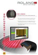 Magnetic-inductive inspection system - SIS VISION - ROLAND ELECTRONIC ...