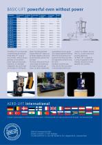 BASIC-LIFT - AERO-LIFT - PDF Catalogs | Technical Documentation | Brochure