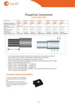 Powerline Single Power Connectors - Ten47 - PDF Catalogs | Technical ...