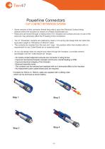 Powerline Single Power Connectors - Ten47 - PDF Catalogs | Technical ...