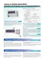 HIOKI IM3523/IM3533/IM3533-01 LCR HiTESTERs - HIOKI E.E. CORPORATION ...