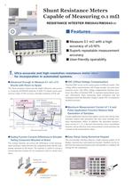 HIOKI RM3543 Resistance HiTESTER - HIOKI E.E. CORPORATION - PDF ...