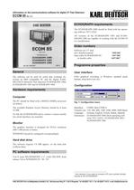 PC software for ECHOGRAPH UT flaw detectors - KARL DEUTSCH - PDF ...