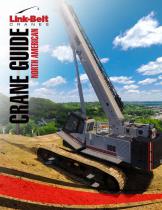 Crawler crane - 348 series 2 - Link-Belt - lattice / boom / for heavy ...