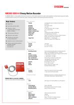MR2002-SM24-K - SYSCOM Instruments SA - PDF Catalogs | Technical Documentation | Brochure