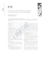 RTB-Bearings/Unitec Bearings - RODRIGUEZ GmbH - PDF Catalogs | Technical Documentation | Brochure