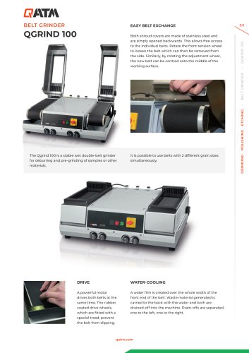 Brillant 240 - QATM - PDF Catalogs | Technical Documentation | Brochure