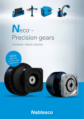 All Nabtesco Precision Europe catalogs and technical brochures