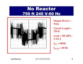 Load Reactor Tutorial - MTE - PDF Catalogs | Technical Documentation ...