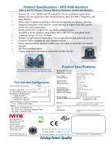 RLW Reactors - MTE - PDF Catalogs | Technical Documentation | Brochure
