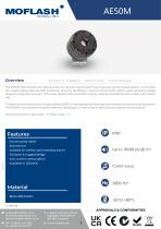 Datasheet - Buzzer AE50M - Moflash Signalling - PDF Catalogs ...
