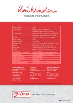UniWinder MULTIPURPOSE SINGLE END AND ASSEMBLY WINDER - GILBOS - PDF ...