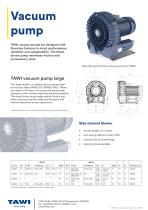 Vacuum pump large - TAWI - PDF Catalogs | Technical Documentation ...