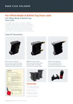 BS88 LV Fuse Links & Fuse Holders Product - Mersen - Electrical Power ...