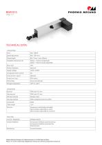 Electric cylinder - BGR 015 - Phoenix Mecano Solutions AG - piston / 12 ...