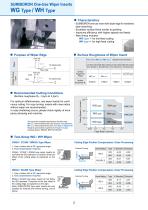 WG / WH Type SUMIBORON One-Use Wiper Inserts - Sumitomo Hardmetal ...