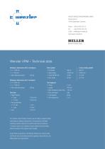 Wenzler VPM - HELLER - PDF Catalogs | Technical Documentation | Brochure