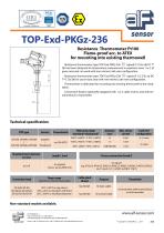 Resistance temperature sensor - TOP-Exd-PKGz-236 - Alf-Sensor ...