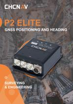 GNSS receiver - P2 Elite - CHC Navigation | CHCNAV - wireless / industrial / serial