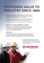 Catalogue of products - A.W. Chesterton Company - PDF Catalogs ...
