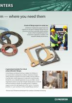 Flange Gaskets - A.W. Chesterton Company - PDF Catalogs | Technical ...