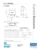 Closed Loop Current Sensors CLS-25 - Sypris T&M - FW Bell - PDF ...