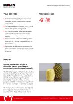 AMS 220 pineapple and melon peeling machine - KRONEN GmbH, Nahrungsmitteltechnik - PDF Catalogs ...