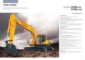 R220LC-9S - HYUNDAI HEAVY INDUSTRIES - PDF Catalogs | Technical Documentation | Brochure
