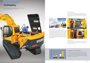 R220LC-9S - HYUNDAI HEAVY INDUSTRIES - PDF Catalogs | Technical Documentation | Brochure