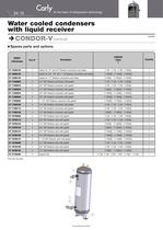 Water cooled condensers with liquid receiver - CARLY - PDF Catalogs ...