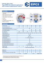 High Pressure Internal Gear Pumps EIPC 3,5,6 - Eckerle Technologies GmbH - PDF Catalogs ...
